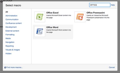 confluence how to import and edit word documents confluence