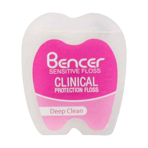 قیمت و خرید نخ دندان مناسب دندان‌ های حساس بنسر 50 متر