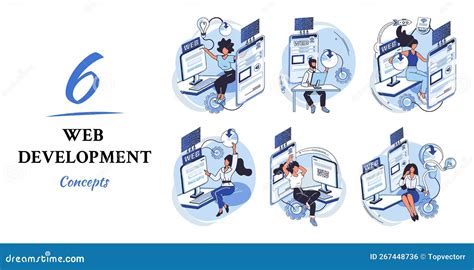 Web Development Coding And Programming Creation Digital Software