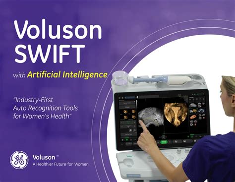 Voluson New Product In 2021 With Ai Function Voluson Swift Shun On