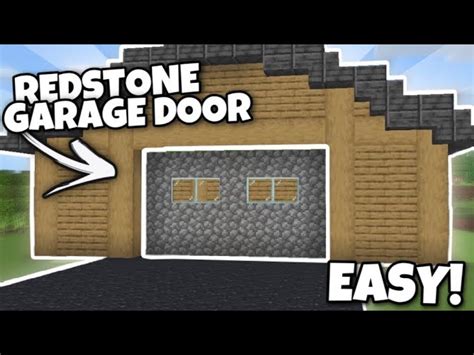 Minecraft Garage Door Designs Cool Door Design