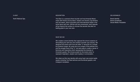 Elixir Brand Identity On Behance