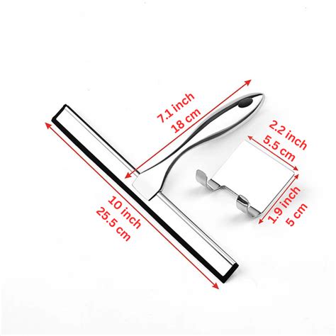 Artz® Nordic Stainless Steel Shower Squeegee Artzmiami