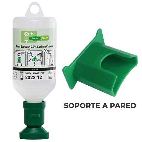 Botella De Lavagem De Olhos Portátil Com Solução Salina