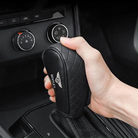 Car Manual Gear Shift Knob Cover Anti Slip Grip Cover Accessories For