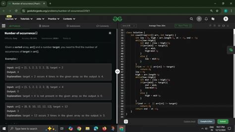 Sorting Arraymanipulation Searching Gfg160 Geeksforgeeks Sushma Vaddepally