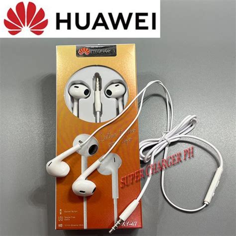 Huawei Earphones Original 35mm Jack In Ear Bass Subwoofer 9d Stereo