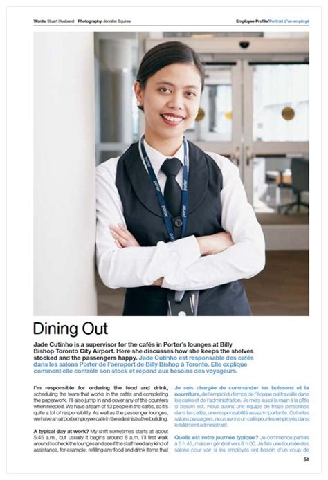 Toronto Editorial Photography Porter Airlines Jennifer Squires Productions