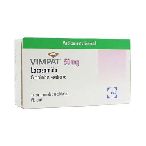 Vimpat 50 Mg Caja X 14 Tabl Tudrogueriavirtual