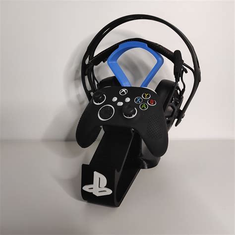 🎮 Controller Stand And Headset Playstation・ Stl File For ・cults