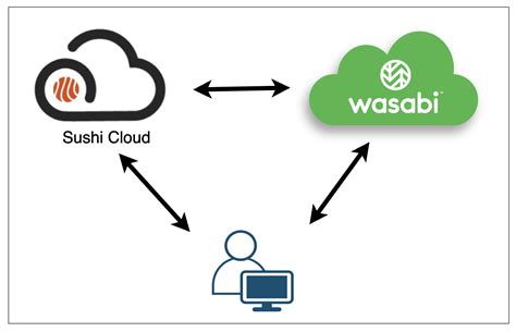Sushi Cloud With Wasabi