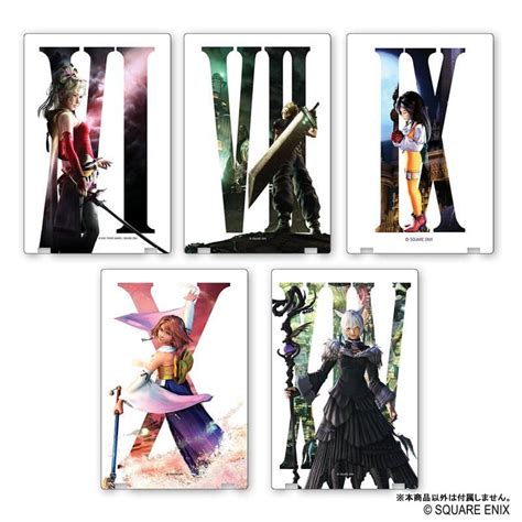Cloud One Touch Edge Final Fantasy Card Display Final Fantasy Authentic Japanese Final