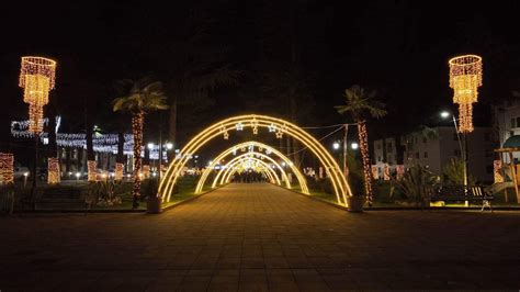 ლანჩხუთი საახალწლო ილუმინაციებით მოირთონ ფოტოები გურიის მოამბე