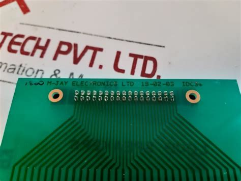 M Jay Electronics Ifm Idc 34 Terminal Block Interface Pcb Board Aeliya Marine