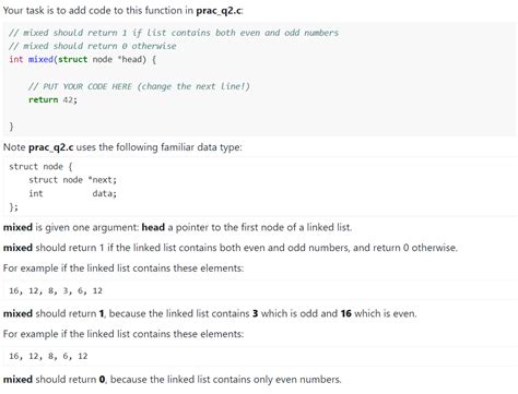 Solved I Need Help Completing The Function Int Mixed With Chegg