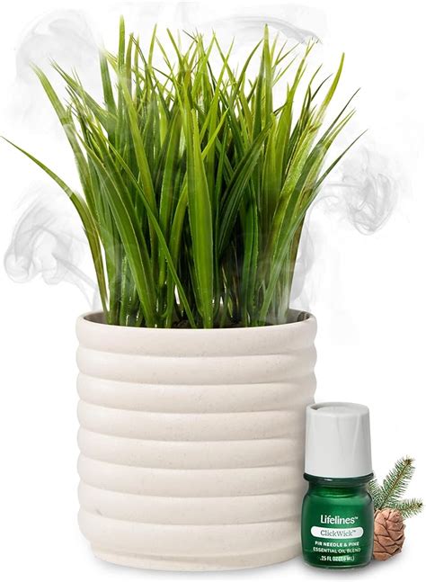Lifelines Plant Diffuser With Modern Planter Grass