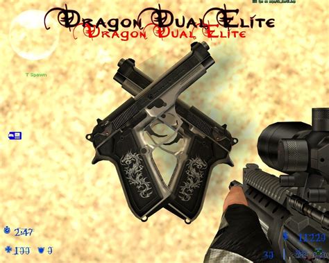 Dragon Dual Elite Elites Counter Strike Source Weapon Models