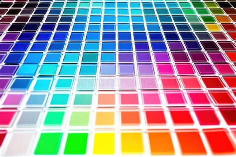 Discover Spectrum Explore Vibrant Hues With Chromatic Array And Color Harmony Stock