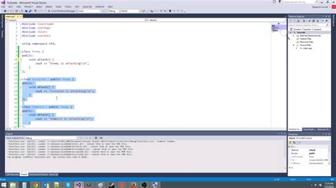 C Game Tutorial 34 Pure Virtual Functions And Abstract Classes