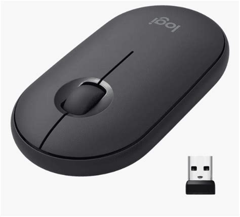 LOGITECH Pebble M350 Slim Silent Mouse Black