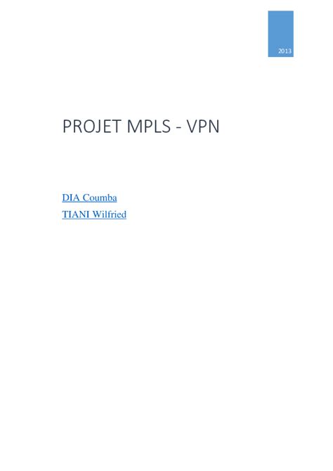 Pdf Mpls Vpn Introduction