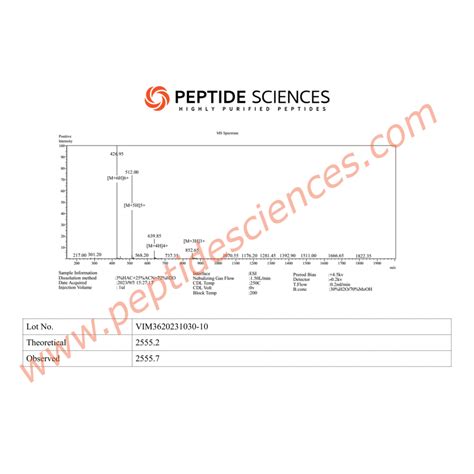 Buy Adipotide Ftpp 10mg By Peptide Sciences Online