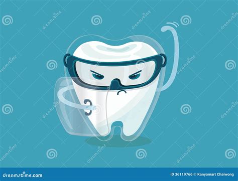 Protect Of Tooth Stock Vector Illustration Of Toothache 36119766