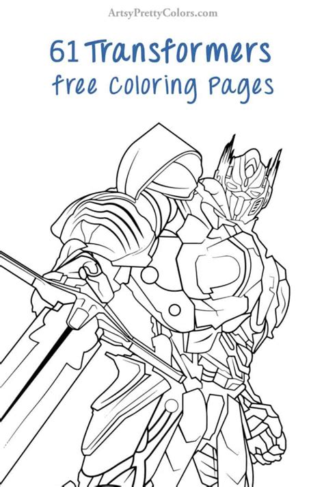 Optimus Prime Fighting Megatron Coloring Pages 2025