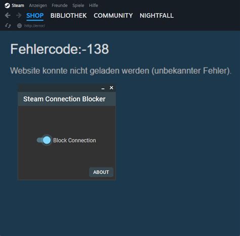 Github Nightfallchease Steamconnectionblocker