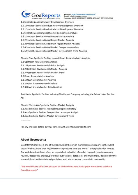 Ppt Global Market Research Synthetic Zeolites 2017 Powerpoint Presentation Id7618350