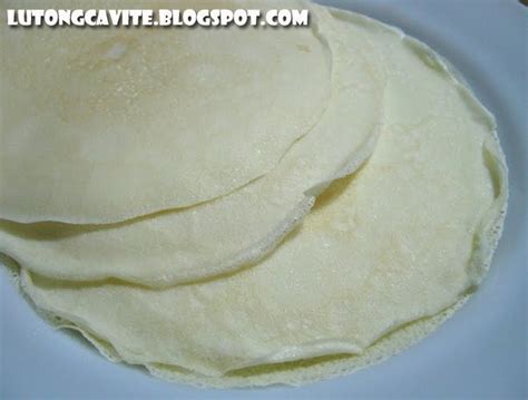 Lutong Cavite Crepe Wrapper