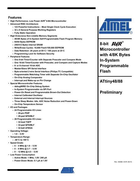 Attiny4888 E Lab Computers