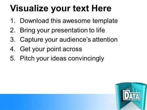 Servers Deliver Data To Computers Powerpoint Templates Ppt Backgrounds For Slides 0813
