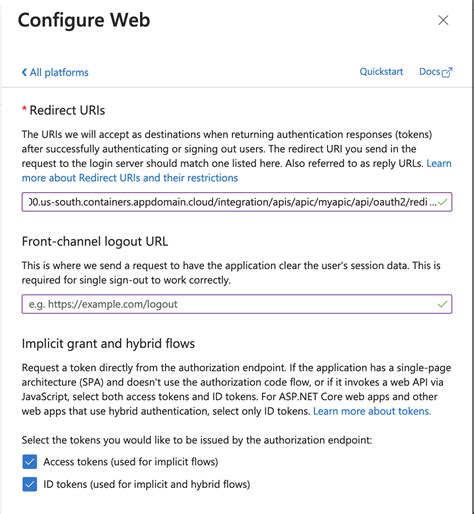 Ibm Api Connect Configure Oidc User Registry Using Azure Ad