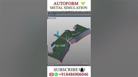 Autoform Simulation Analysis 🔥 Press Tool Design And Sheet Metal Die Animation