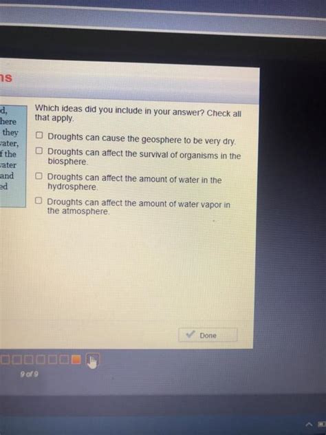 Solved S D Here They Water F The Water And Ed Which Ideas Chegg Com