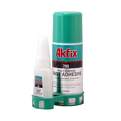 Akfix 705 Universal Fast Adhesive Activator And Glue Made In Turkey International Industrial