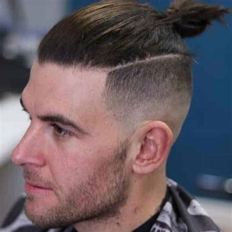 Man Bun Fade Haircut The Ultimate Style For Modern Men Bald And Beards