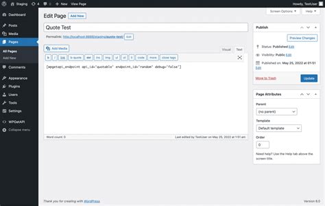 Step By Step Example Wpgetapi