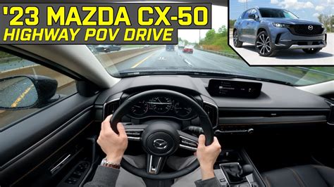 Safety And Driving Assist Test 2023 Mazda Cx 50 Gt Turbo 25l Highway