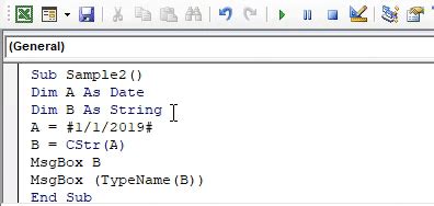 VBA CSTR Convert Value To String Data Type Using Excel VBA CSTR