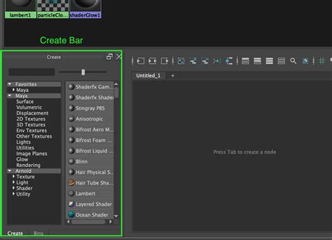 Exploring The Hypershade Ui In Autodesk Maya John Player