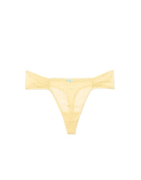 Stacy Light Yellow Panty Adore Me