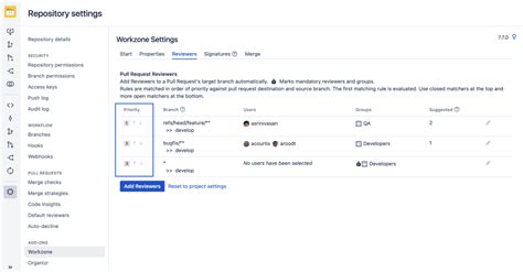 Setting Priority For Reviewers Signatures And Merge Atlassian Apps For