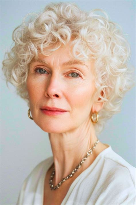32 Stunning Curly Hairstyles For Women Over 60 To Try In 2024 How To