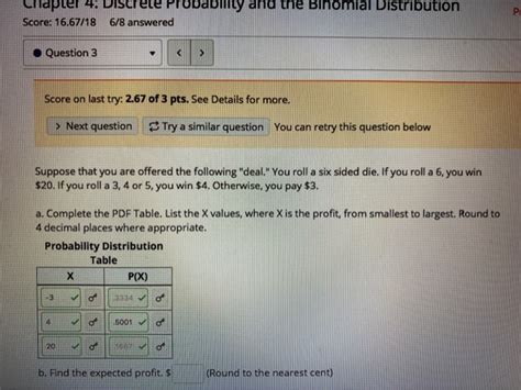 Solved Chapter Discrete Probability And The Binomial Chegg