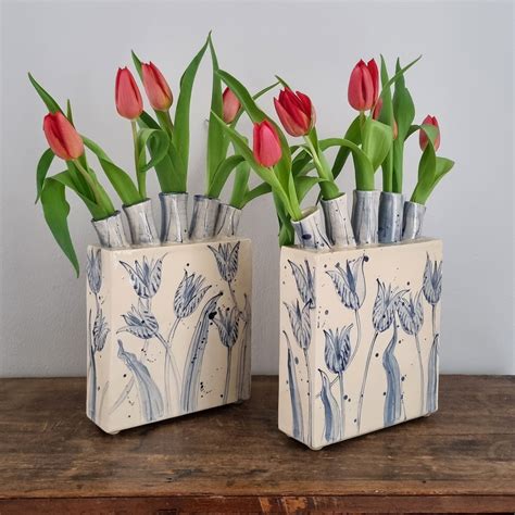 Tulip Vase Ii By Terry Shone The Scottish Gallery