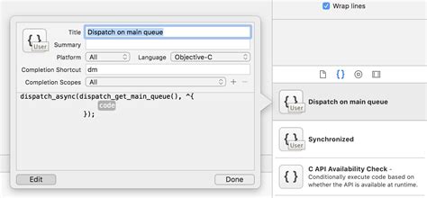 Objective C Why Does Xcode Autocomplete Always Put My Custom Code