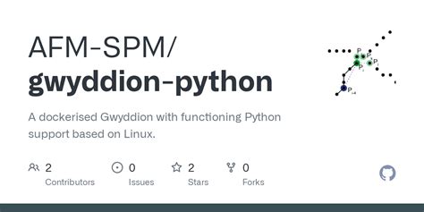 Github Afm Spmgwyddion Python A Dockerised Gwyddion With Functioning Python Support Based On