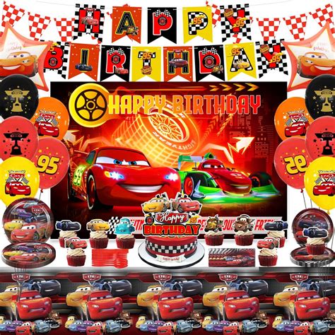 Lightning Mcqueen Party Decorations